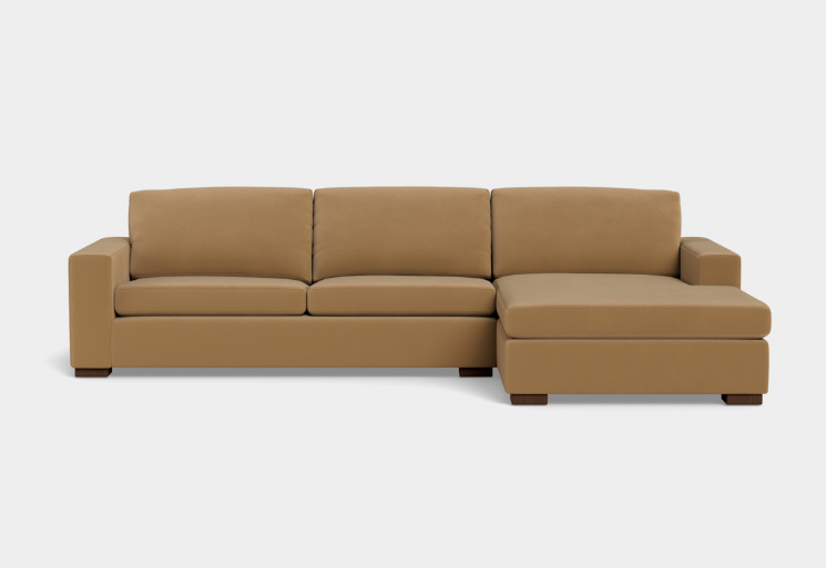 This Barton Chaise Sofa Made My Living Room Instantly Cozier